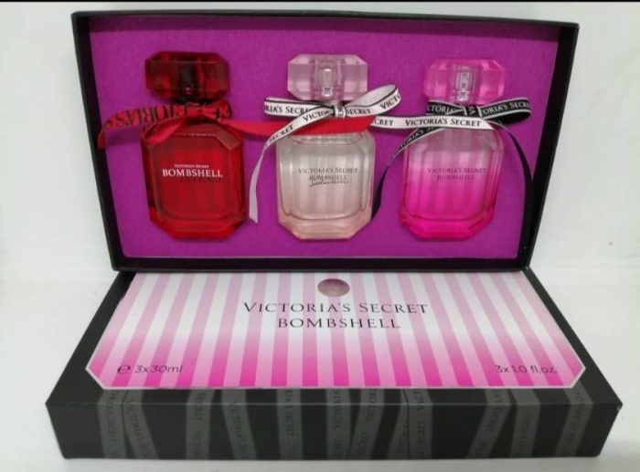 Victoria’s SECRET BOMBSHELL Giftset (3 X 30ML) – Perfume Lounge